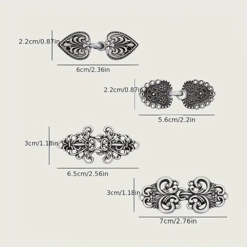 Decorative Fasteners Silver – All You Needle NZ