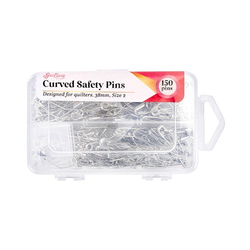 Sew Easy Curved Safety Pins 38mm (150pkt) – All You Needle NZ